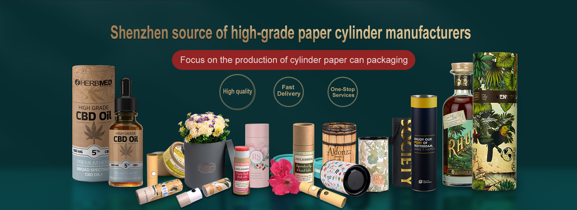 China Paper tube box manufacturers Custom Packaging Solution Shenzhen ...